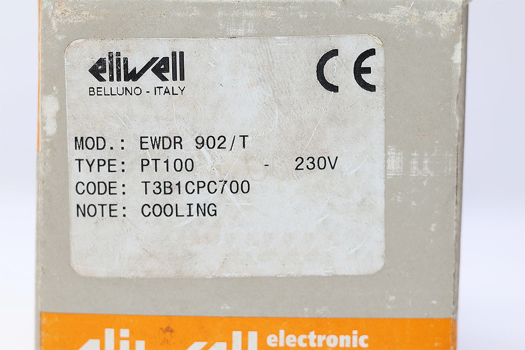 ELIWELL EWDR 902/T TEMPERATURE CONTROLLER - JA Jordan Anwar EST.