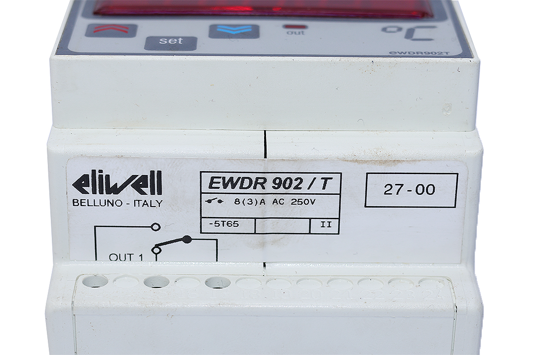 ELIWELL EWDR 902/T TEMPERATURE CONTROLLER - JA Jordan Anwar EST.
