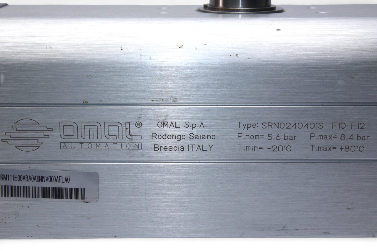 OMAL SRN0240401S PNEUMATIC ACTUATOR - JA Jordan Anwar EST.
