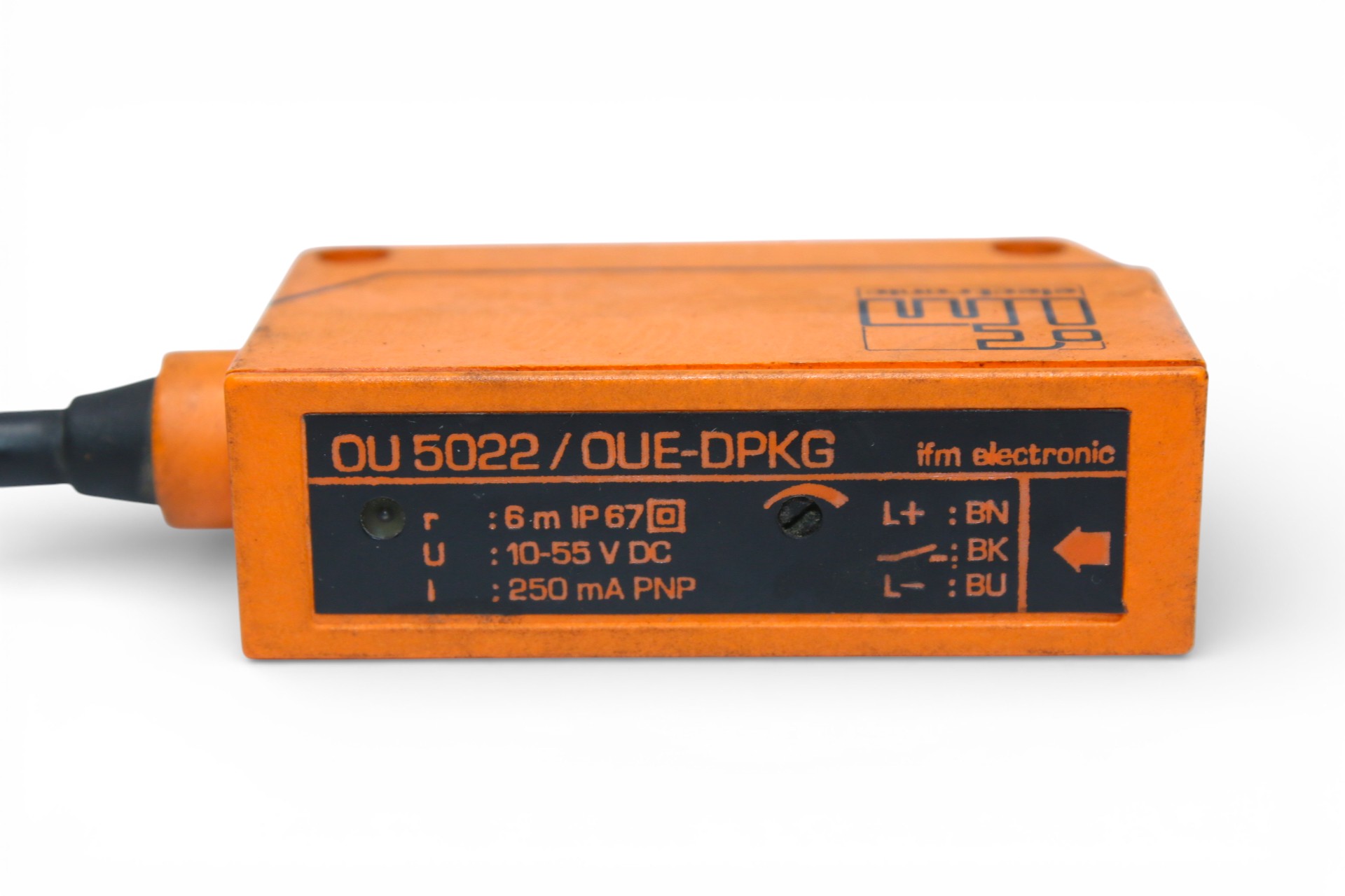 IFM OU5022 THROUGH-BEAM SENSOR RECEIVER OUE-DPKG - JA Jordan Anwar EST.