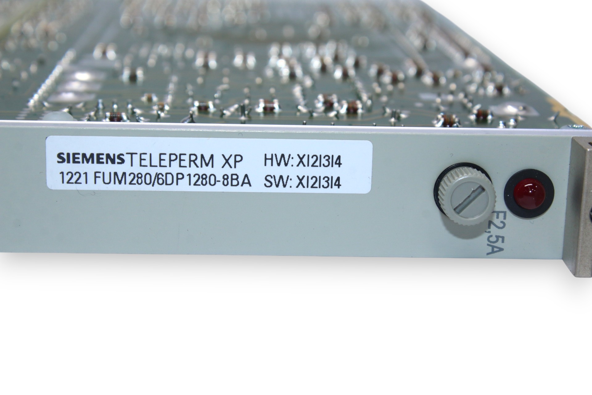 SIEMENS 6DP1280-8BA TELEPERM XP MODULE FUM 280 - JA Jordan Anwar EST.