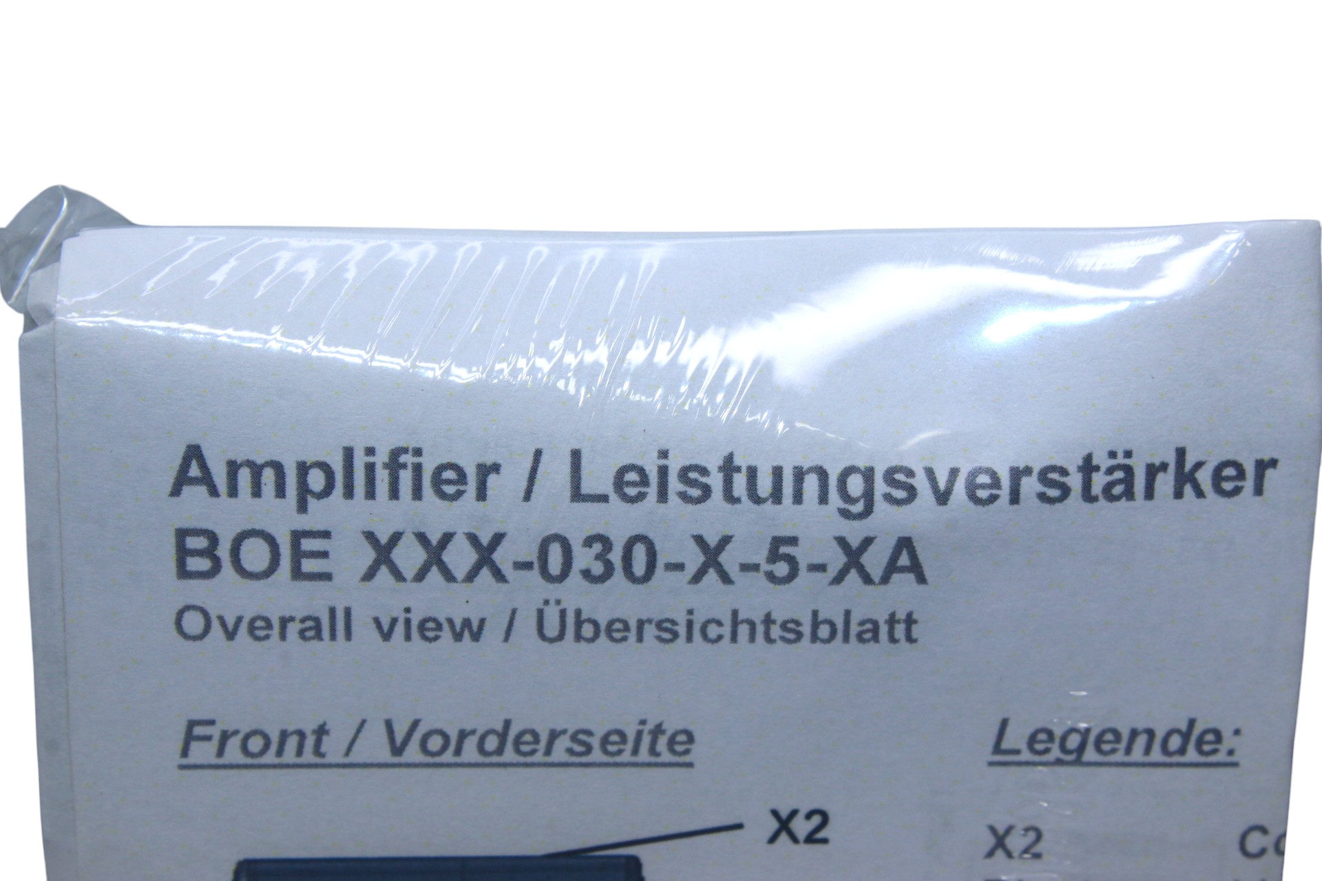 SCHNEIDER BOE 050-030-0-5-0A POWER AMPLIFIER - JA Jordan Anwar EST.