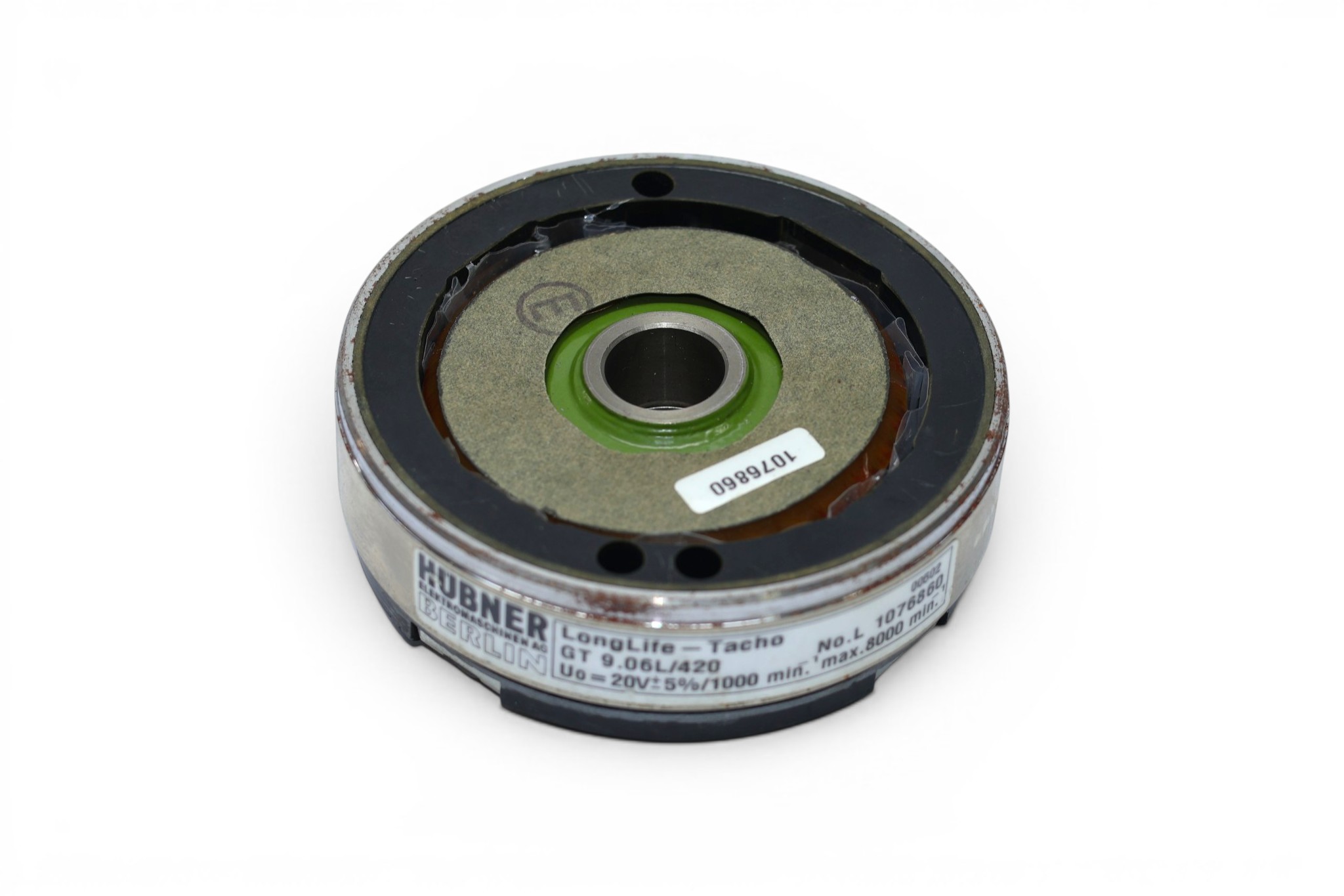 HUBNER BERLIN GT 9.06L/420 TACHOGENERATOR 1076860 - JA Jordan Anwar EST.