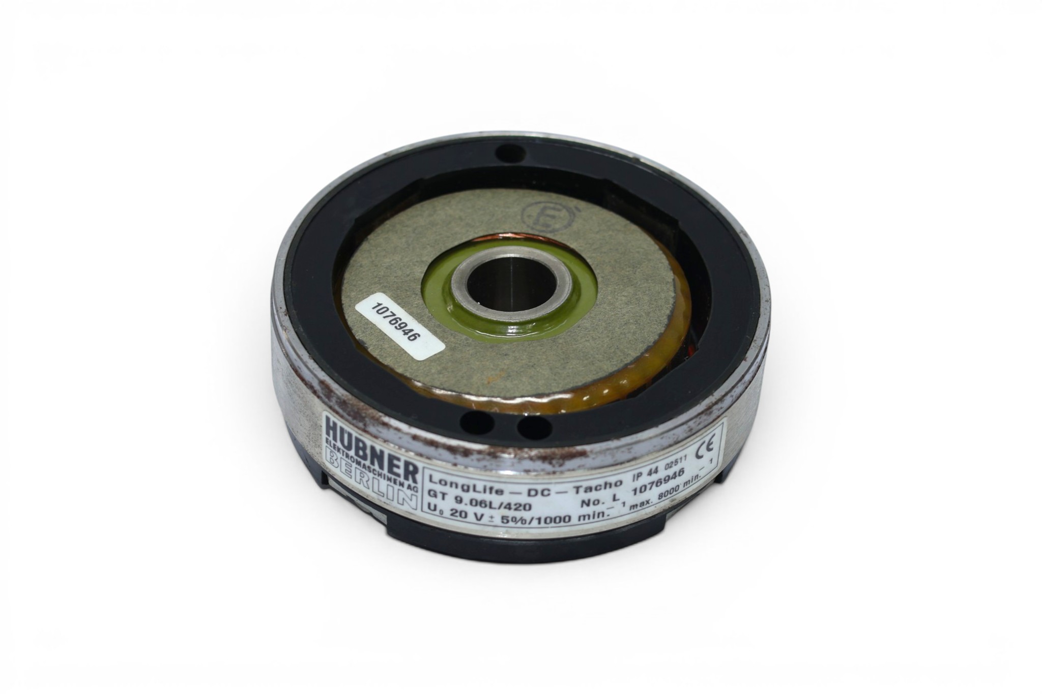 HUBNER BERLIN GT 9.06L/420 TACHOGENERATOR 1076946 - JA Jordan Anwar EST.